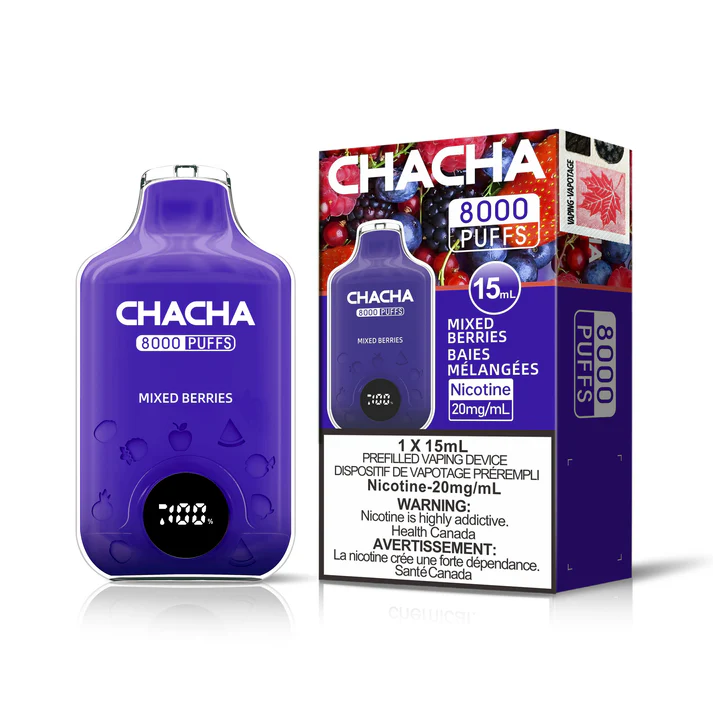 CHACHA 8000 Vape - 8000 Puffs, 15mL E-liquid