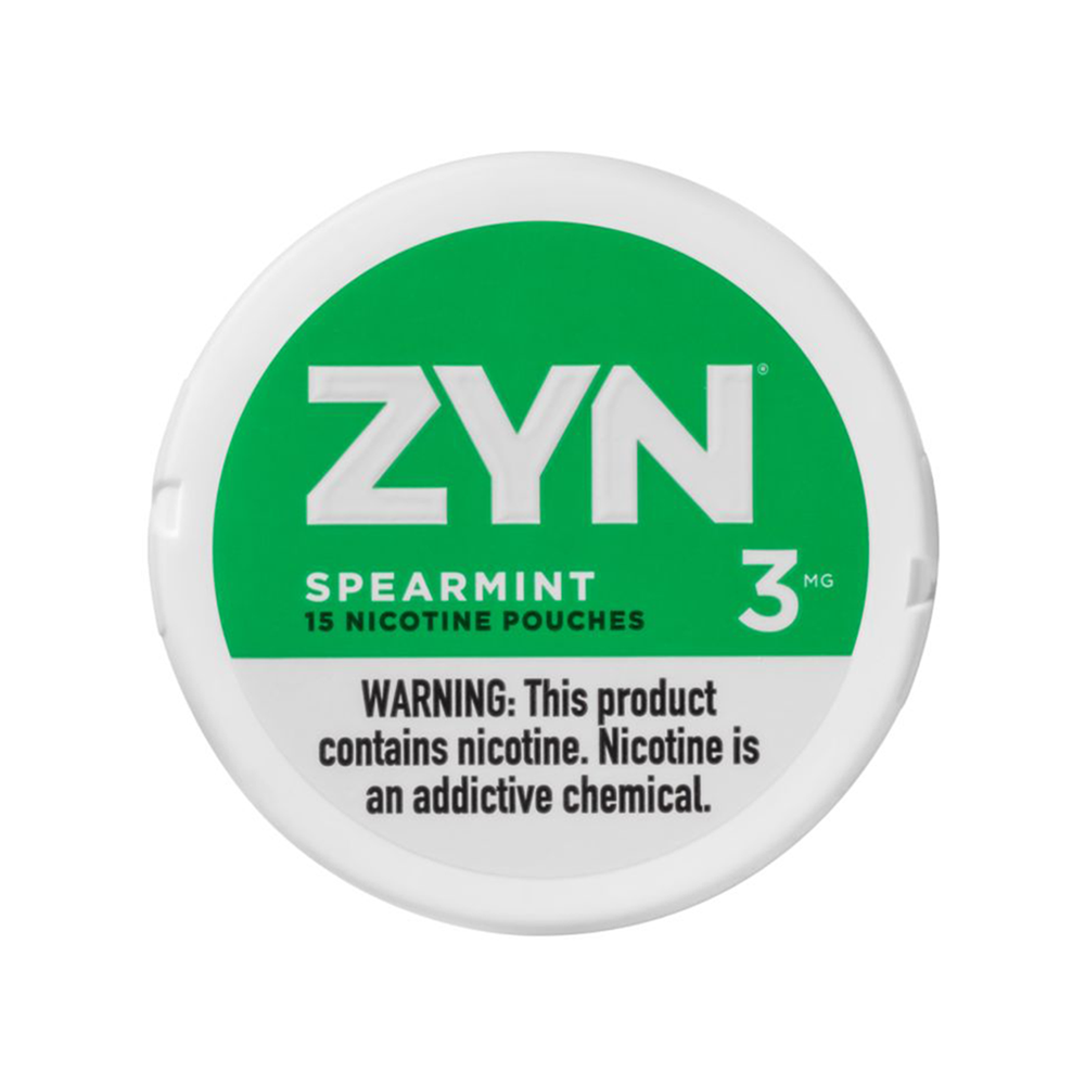 ZYN Spearmint 3 Nicotine Pouches - Minty Freshness on the Go
